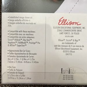 Sizzix | Office | Sizzix Bigz Ellison Classroom Series Meat Poultry Die ...